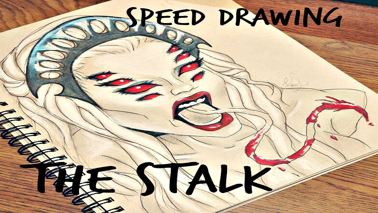 THE STALK \ Saga Comic Drawing - YouTube
