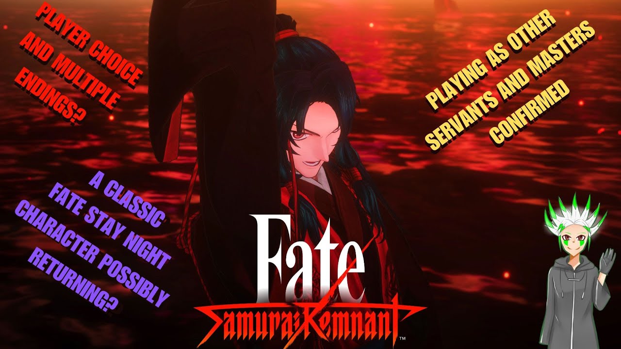 FATE/SAMURAI REMNANT WILL HAVE MULTIPLE ENDINGS AND A CERTAIN CHARACTER ...