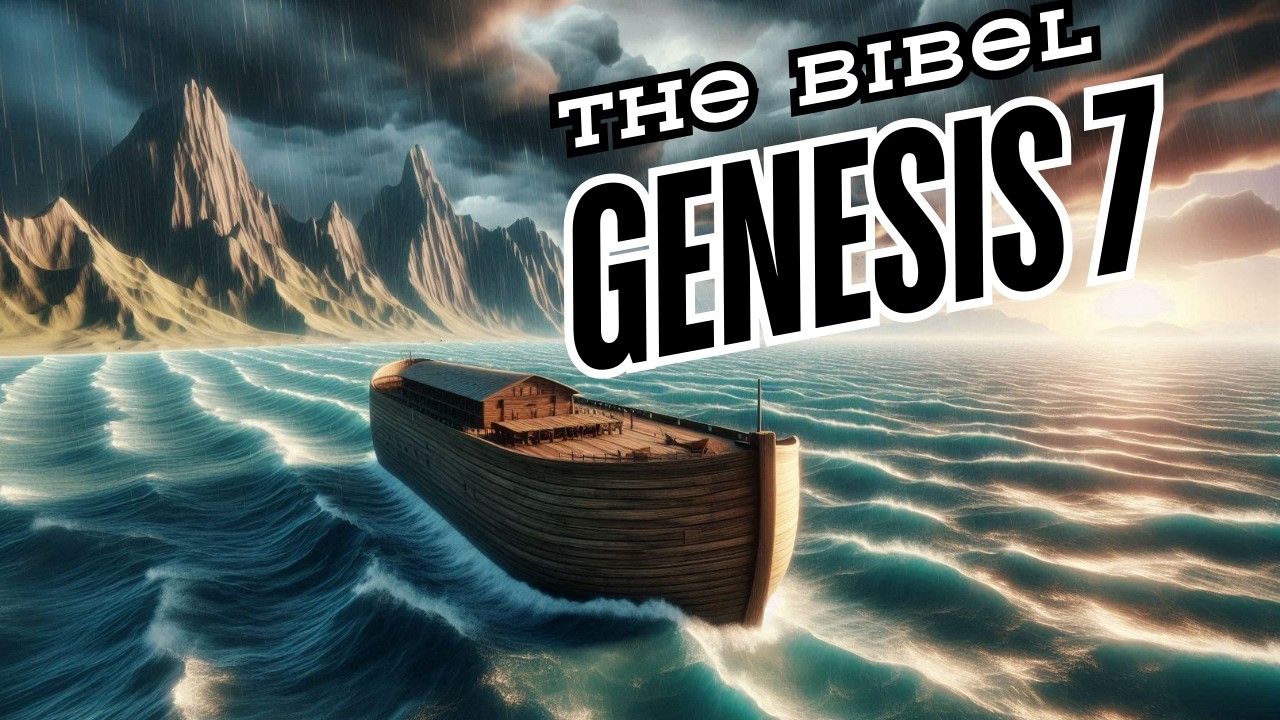 The Bibel - Genesis 7 - The Great Flood - God's Judgment and Noah's ...