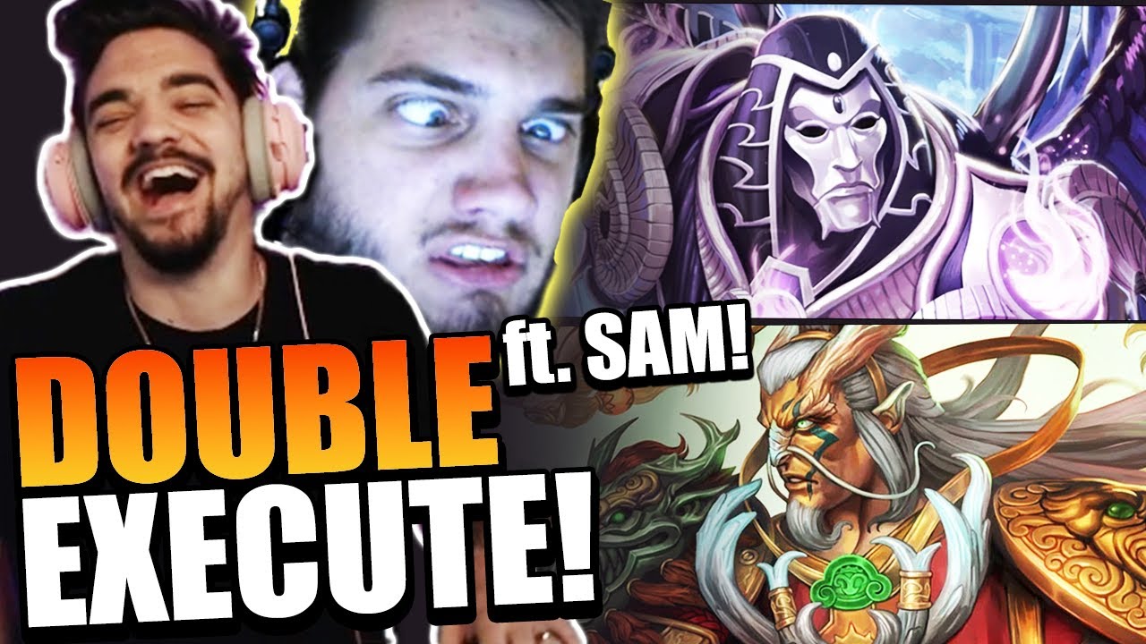 2X EXECUTE JOUST COMP WITH SAMDADUDE! - Smite - YouTube