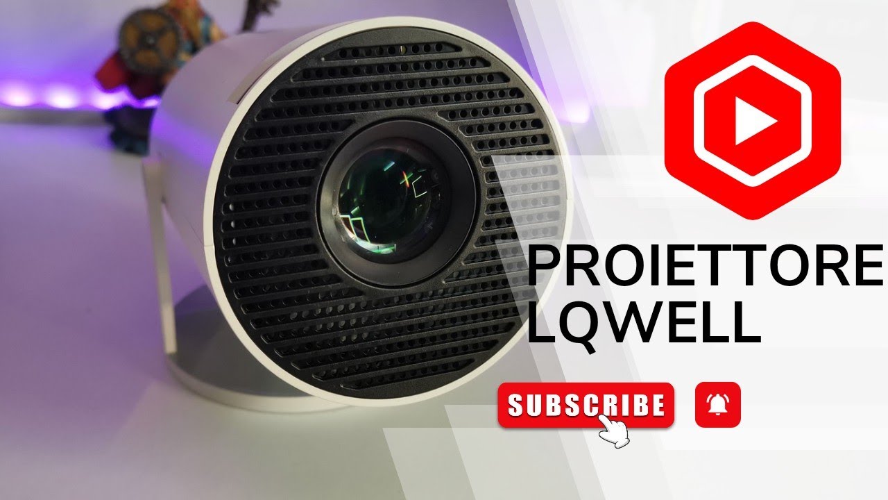 LQWELL Proiettore HD Android - YouTube