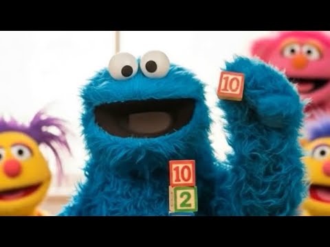 Learn counting 1 To 10 with Sesame Street Cookie Monster - YouTube