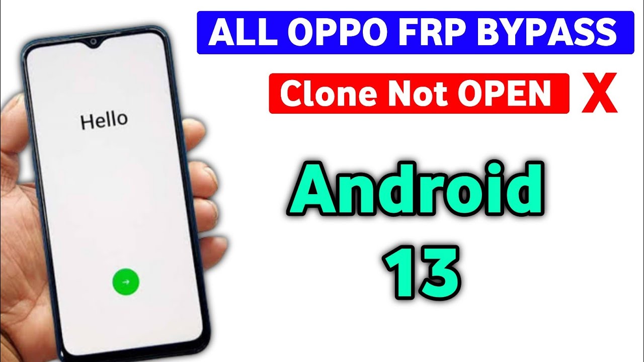 OPPO Frp Bypass Without Pc Free Android 13| How to bypass Frp oppo ...