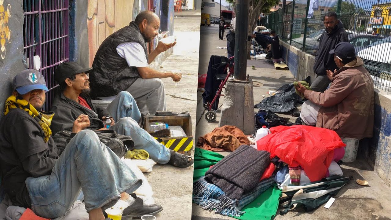 La triste realidad de los indigentes por el COVID - YouTube
