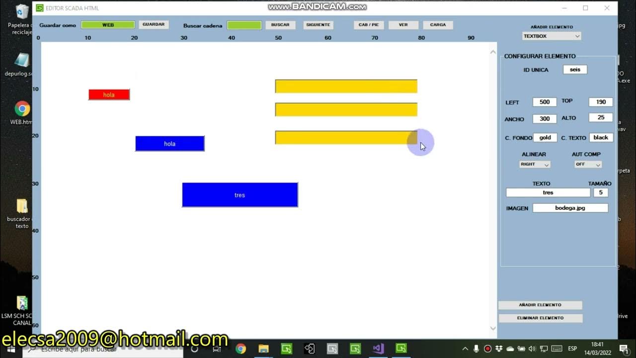 EDITOR SCADA HTML P2 - YouTube
