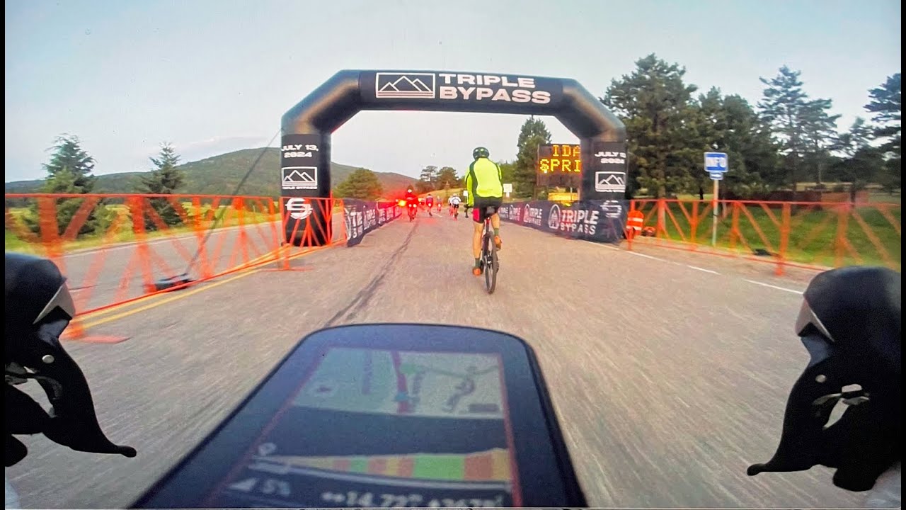 Triple Bypass Ride 2024: Evergreen to Avon, CO - YouTube