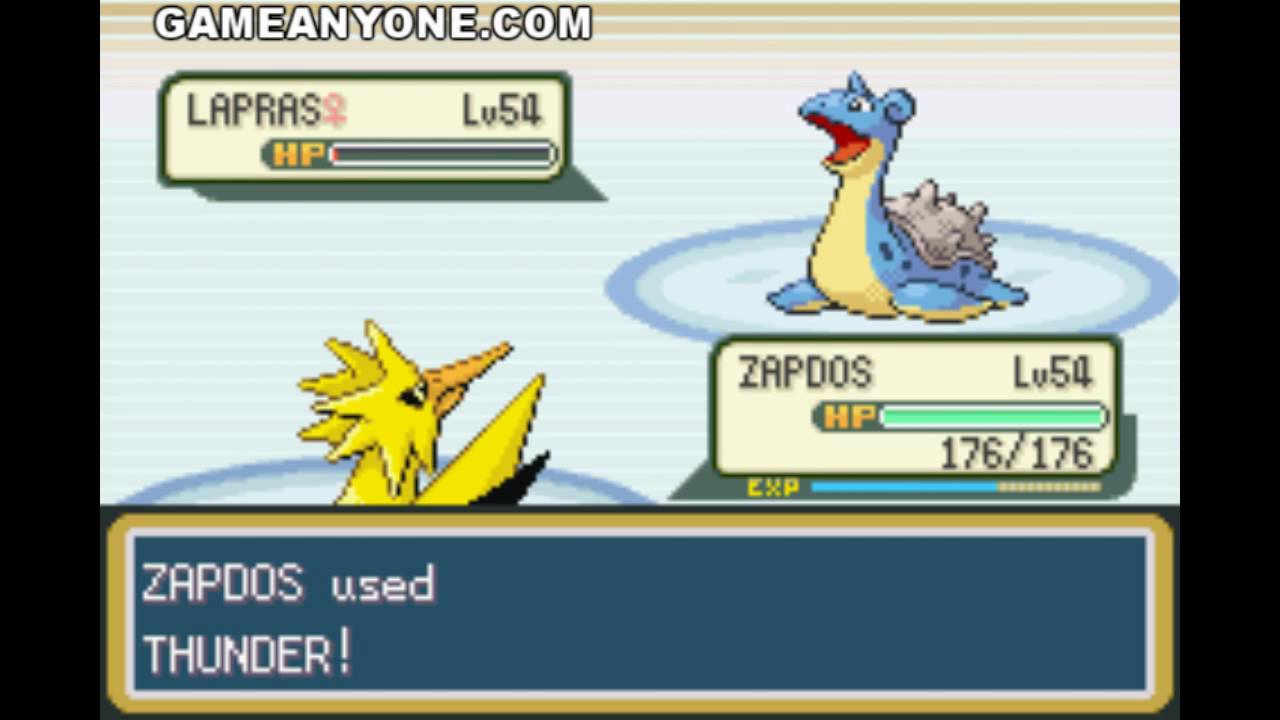 Pokemon Fire red walkthrough part 65: Lorelei - YouTube