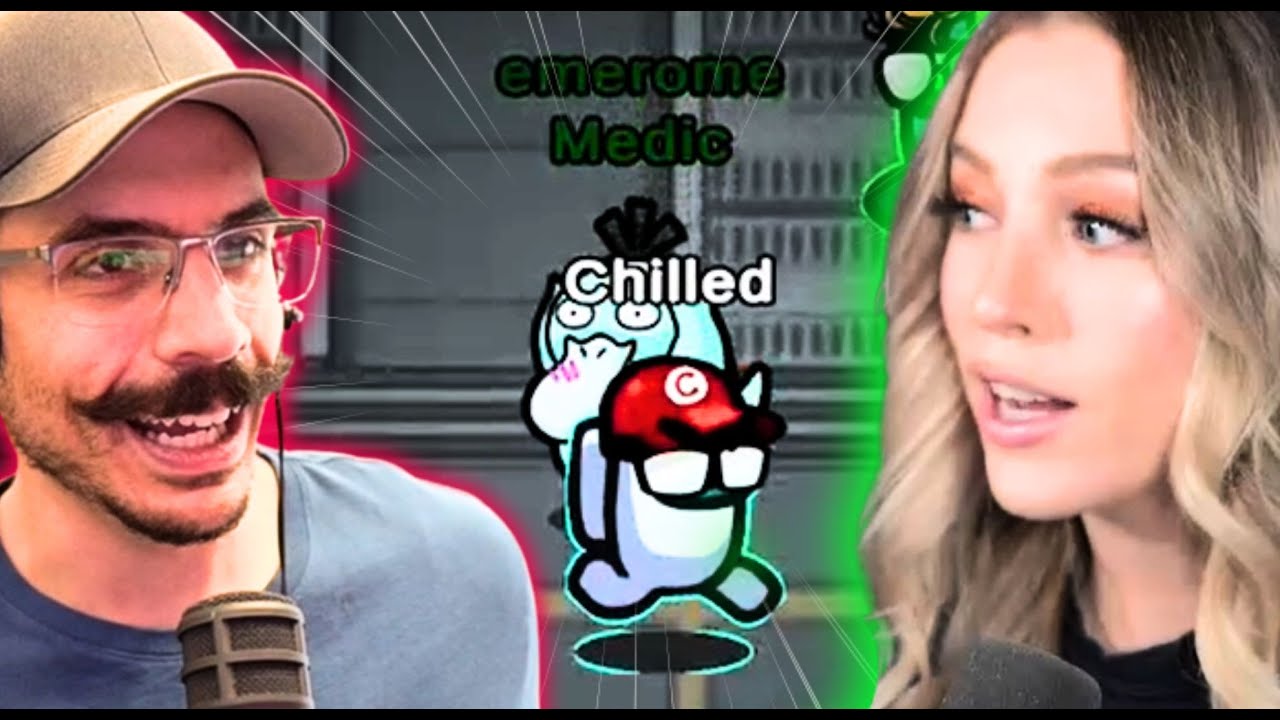 Emerome Protects @ChilledChaosGAME From All Danger In Among Us!!! - YouTube