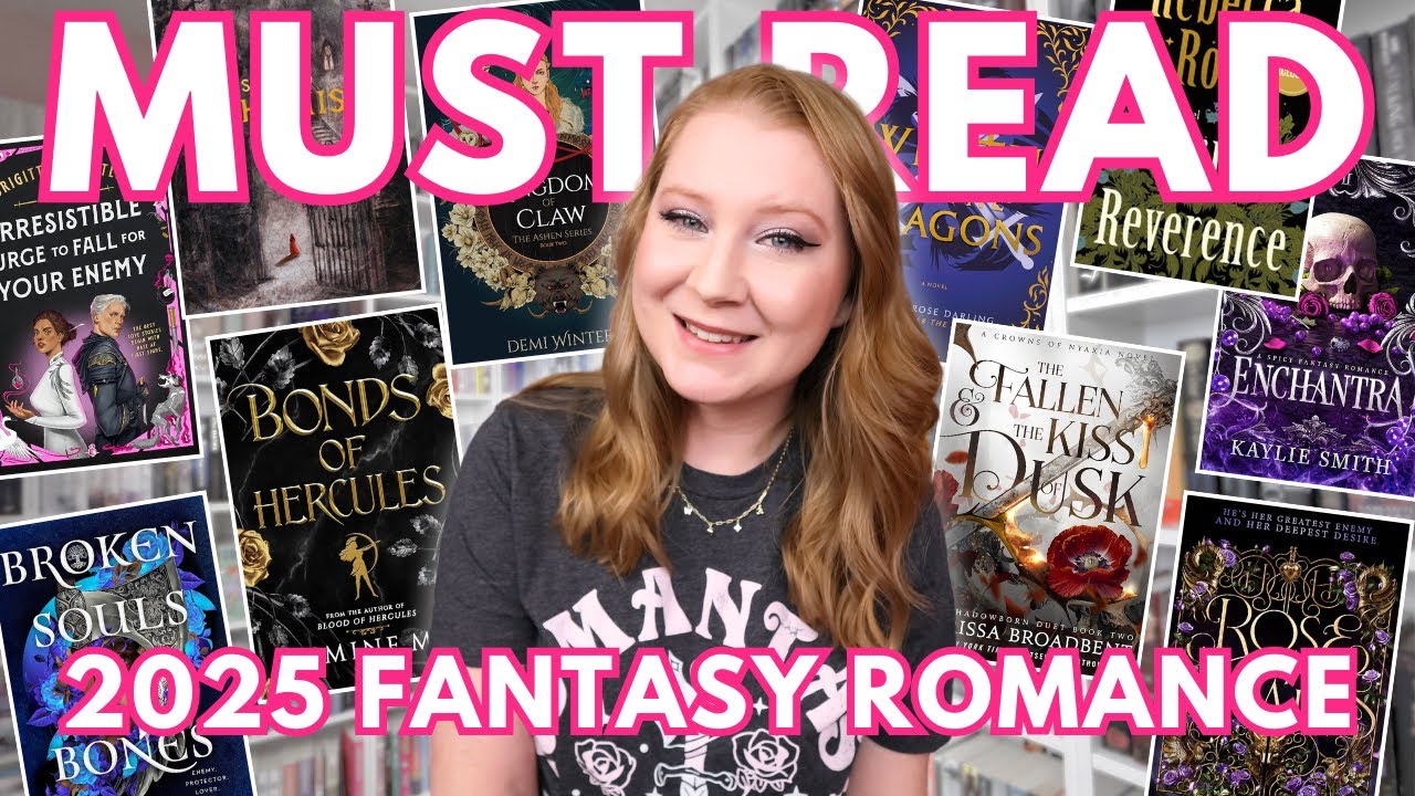 MUST READ 2025 Fantasy Romance & Romantasy Books | 2025 Anticipated ...