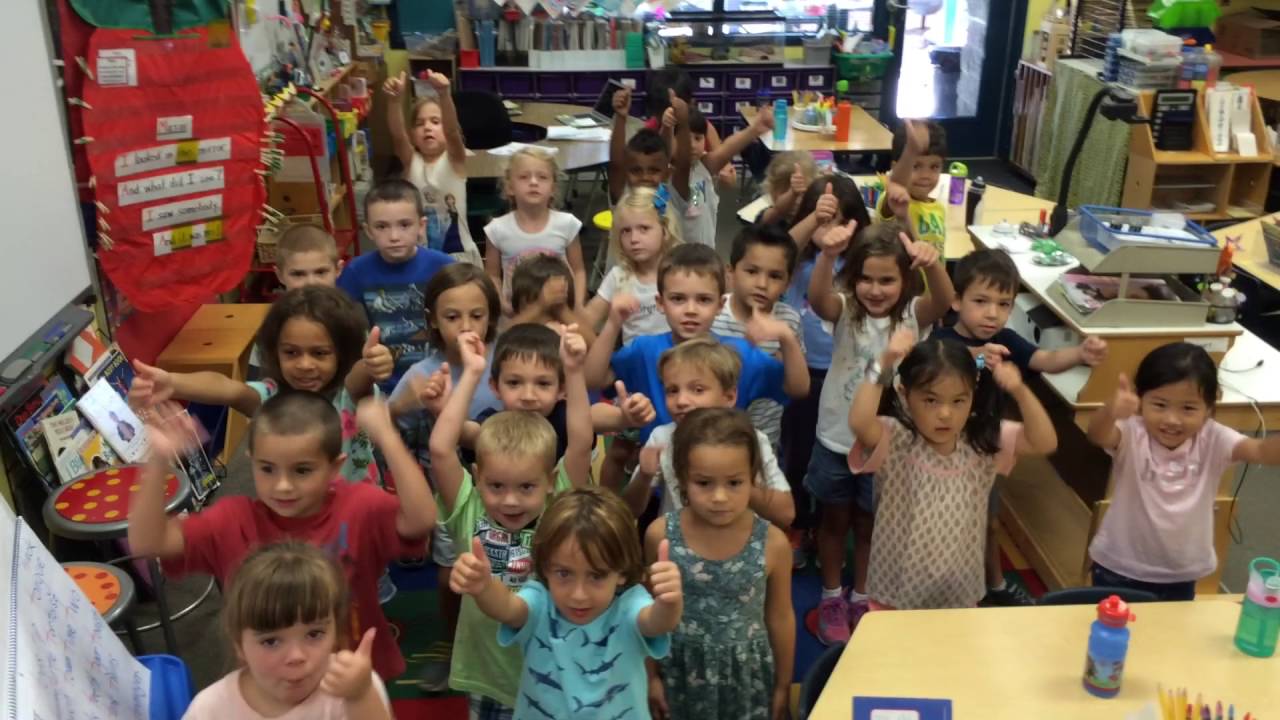 Mrs. Gibson's Kindergarten Class Performs Tooty Ta! - YouTube