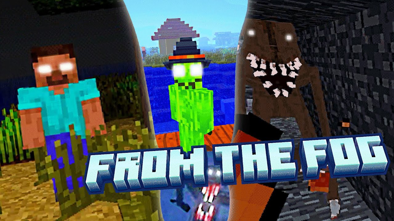 Minecraft FROM THE FOG with more monsters.. #2 - YouTube