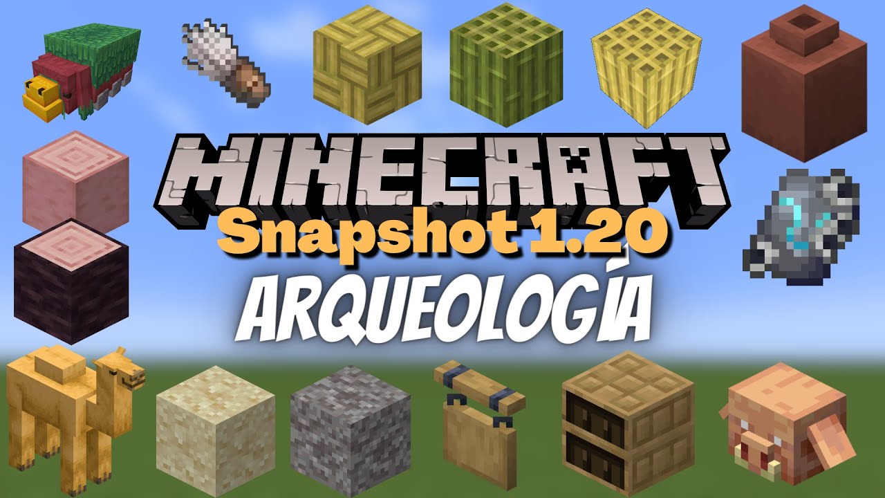 Minecraft 1.20 Snapshot Todo Lo Nuevo Bedrock Y Java (23w12a) - YouTube