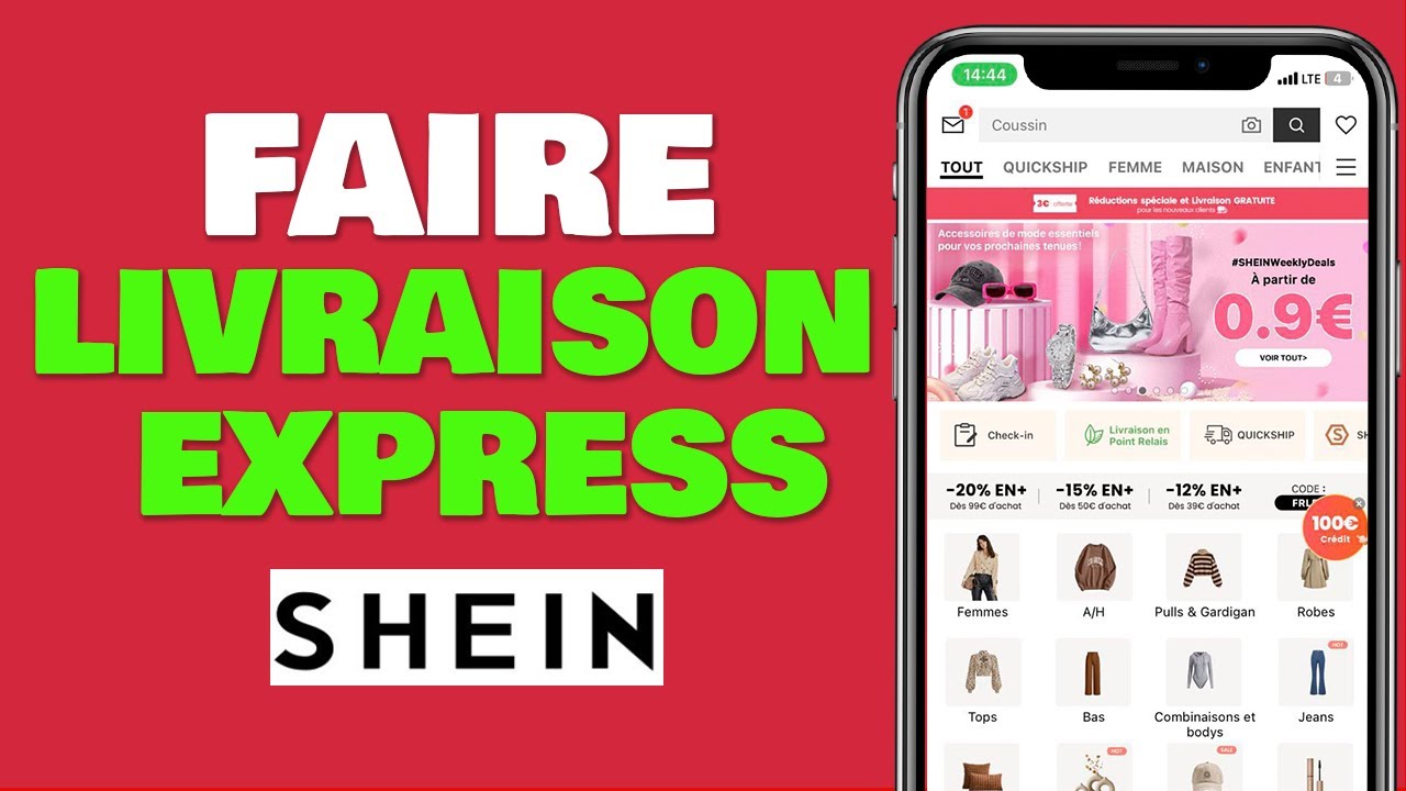 Comment Faire Une Livraison Express Sur Shein ( Methode Rapide ) - YouTube