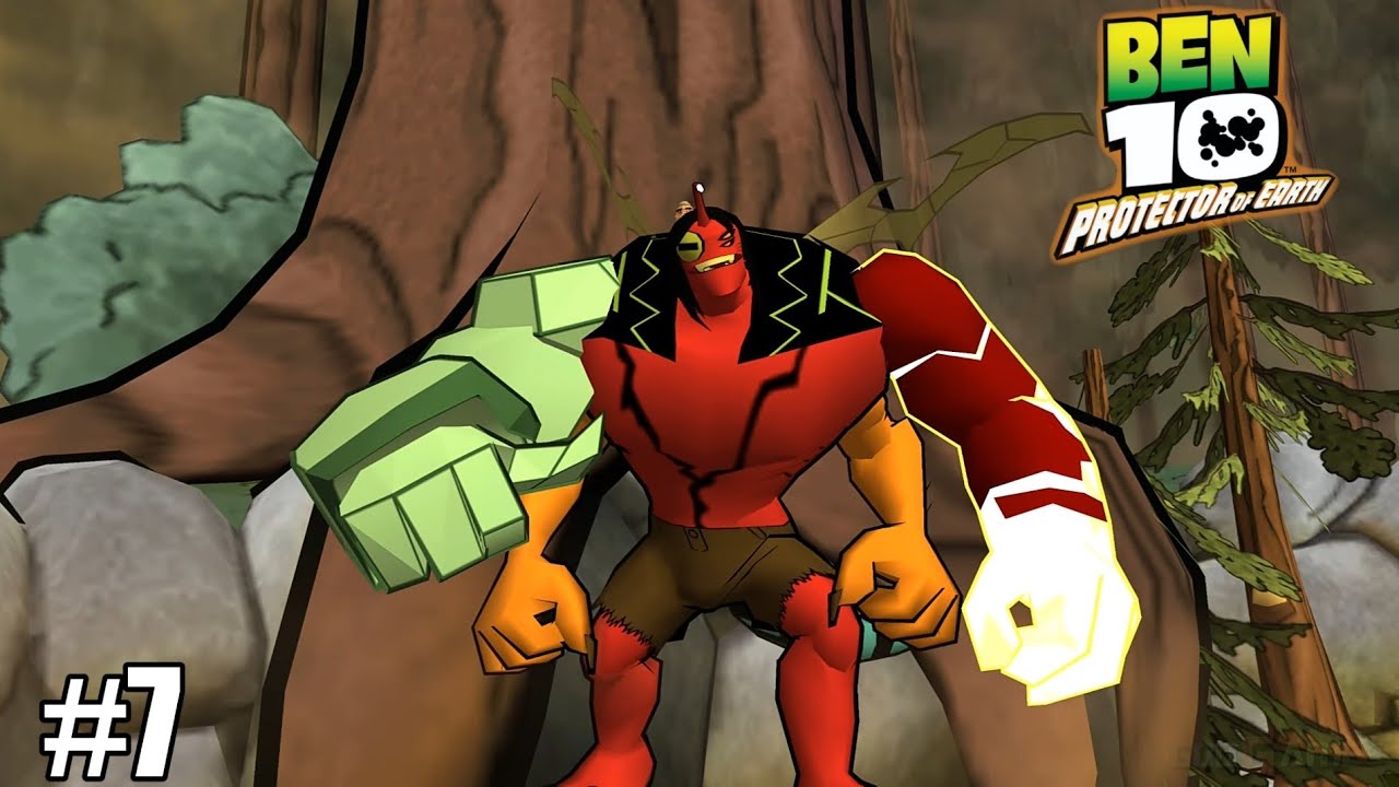 Ben 10: Protector Of Earth - PSP Playthrough Part 7 - Level 7: Lumber ...