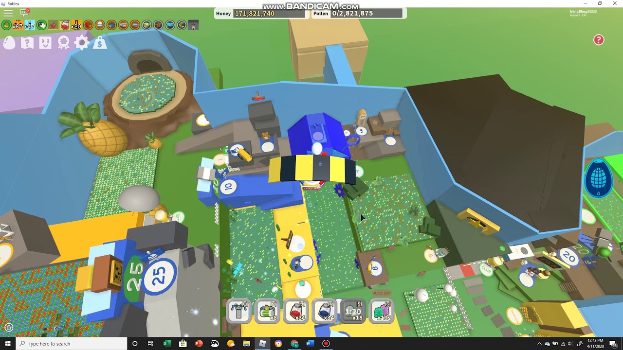 Life Of A Pro In Bee Swarm Simulator! - YouTube