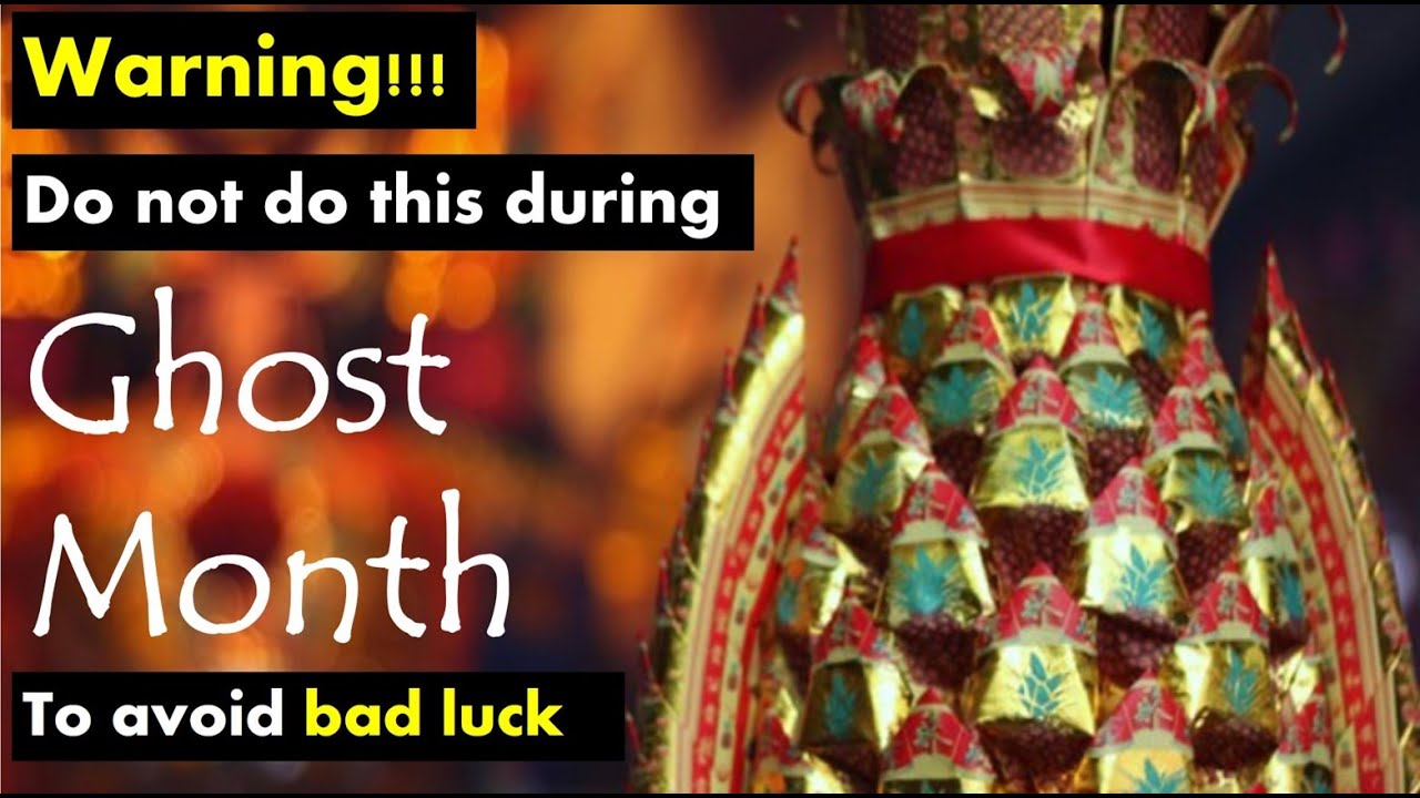 WARNING! Do not do these things during Ghost month - YouTube