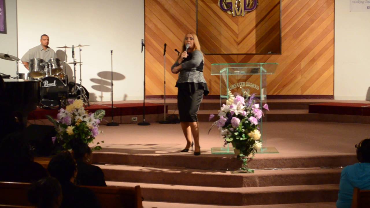 Greater Works DM, Sunday, Visting Pastor Prohetess Kelly Crews PT 2 ...