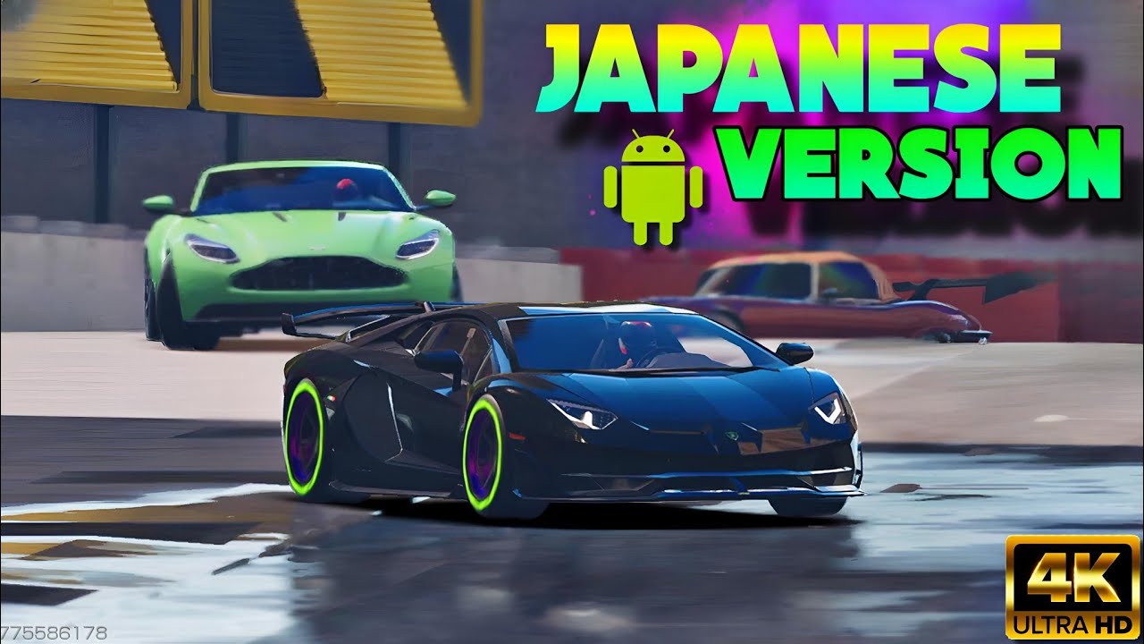 BEST MOBILE GAME 🤯 | Raching Master JAPANESE Version | 4K MAX Graphics ...