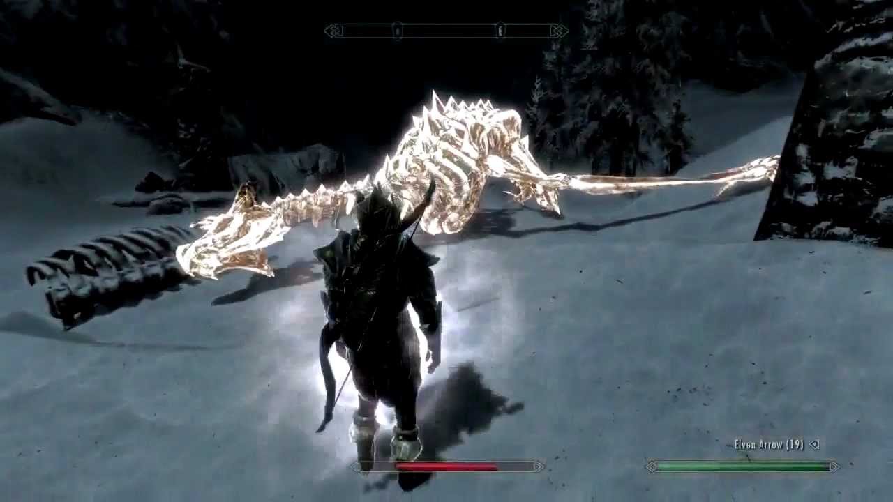 Skyrim Dragon Armor - Smithing a Light Dragon Helmet - Part 1 - Slaying ...