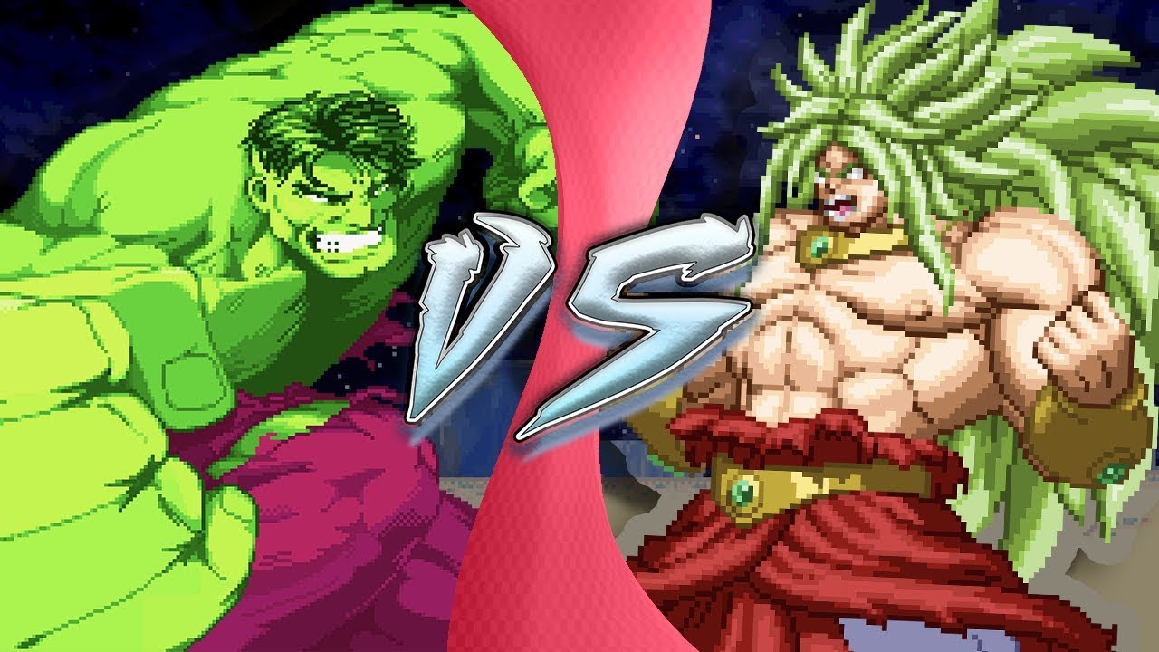 HULK vs BROLY | (Avengers vs Dragon Ball Z) Remastered Animation - YouTube