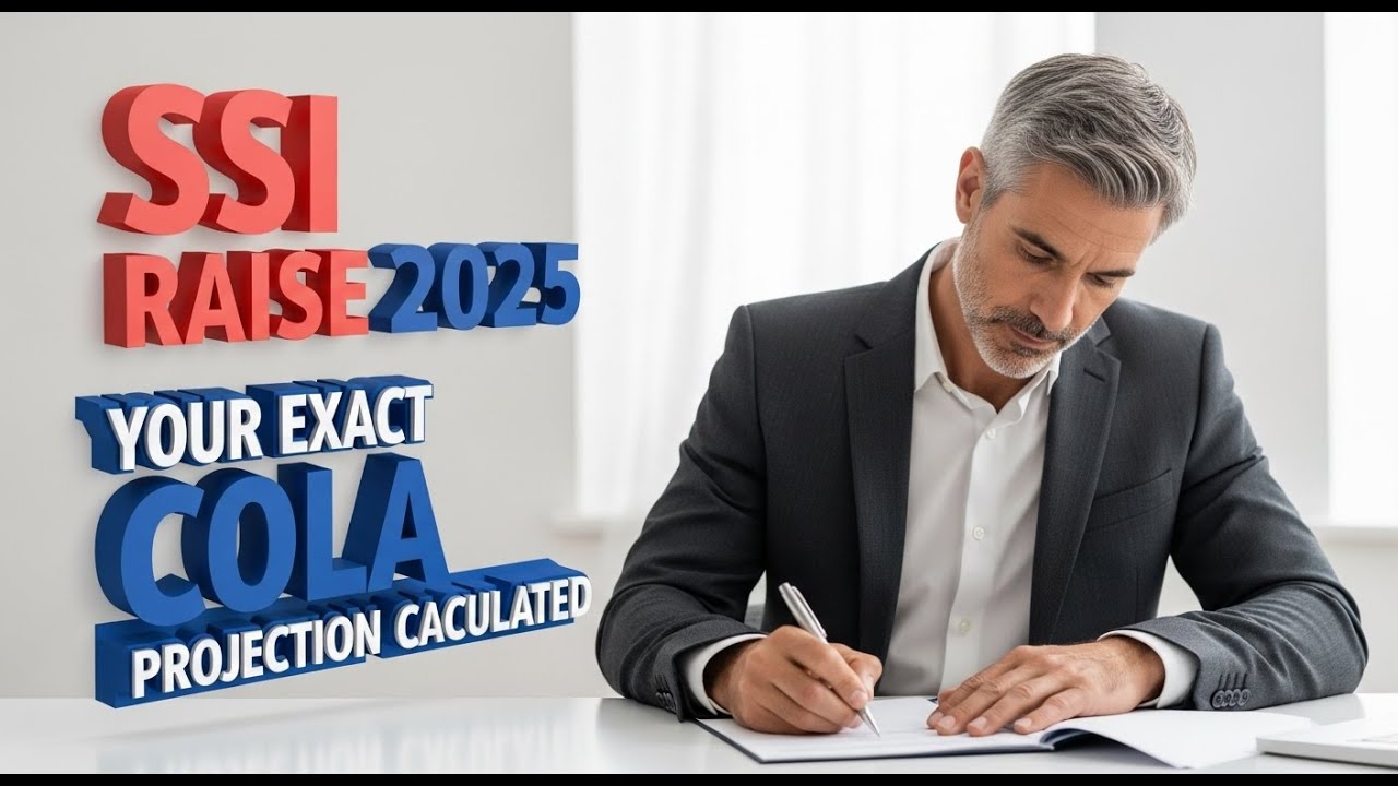 SSI Raise 2025: Your Exact COLA Projection Calculated - YouTube