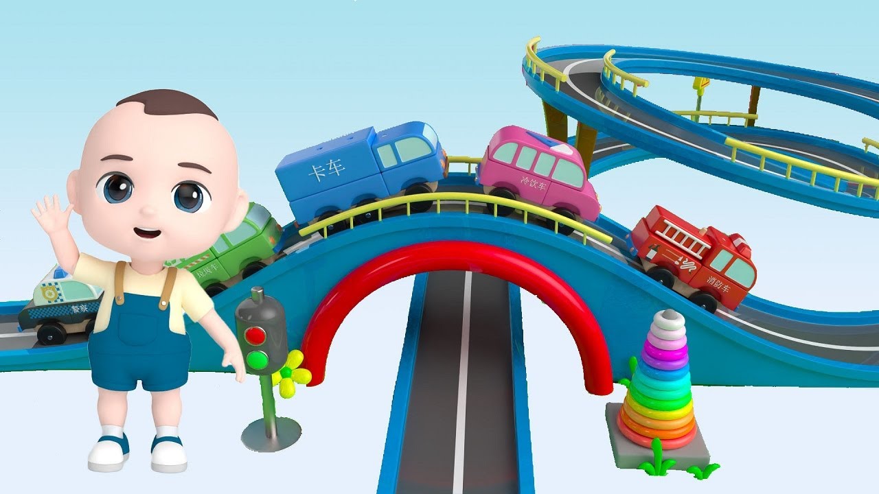 Early education animation: Dudu car toys, recognize vehicles - YouTube