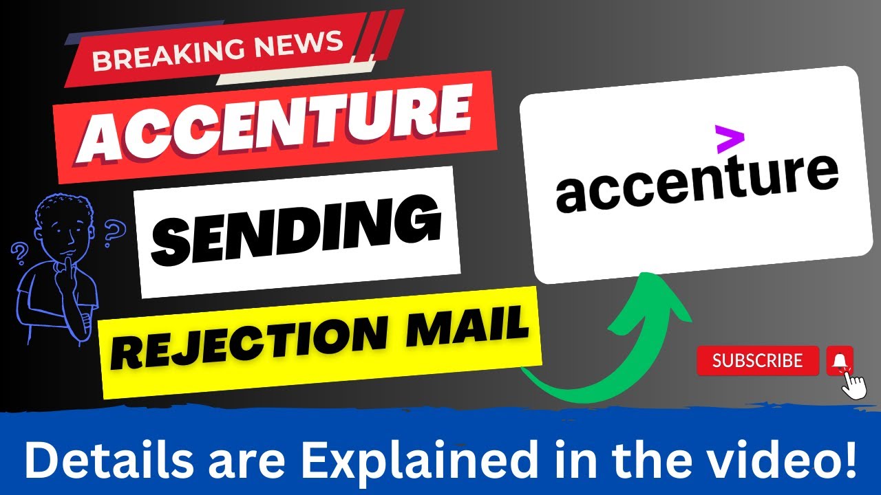 Accenture Sending Rejection Mail | Accenture joining update | Details ...