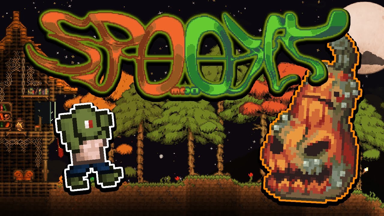 Are Terraria Horror Mods Any Good!? || Terraria Halloween Letsplay ...