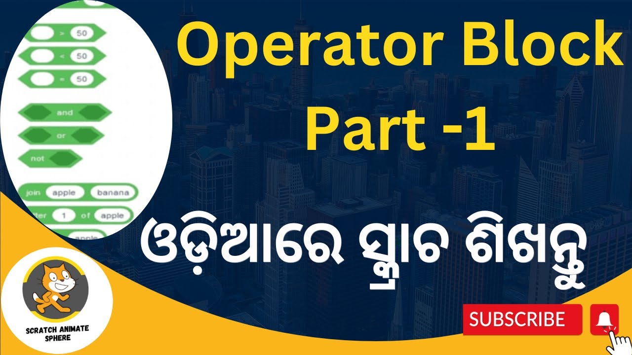Exploring Operator Block code in Odia Part-1. #codingforkids #youtube # ... Exploring Operator Block code in Odia Part-1. #codingforkids #youtube # ...