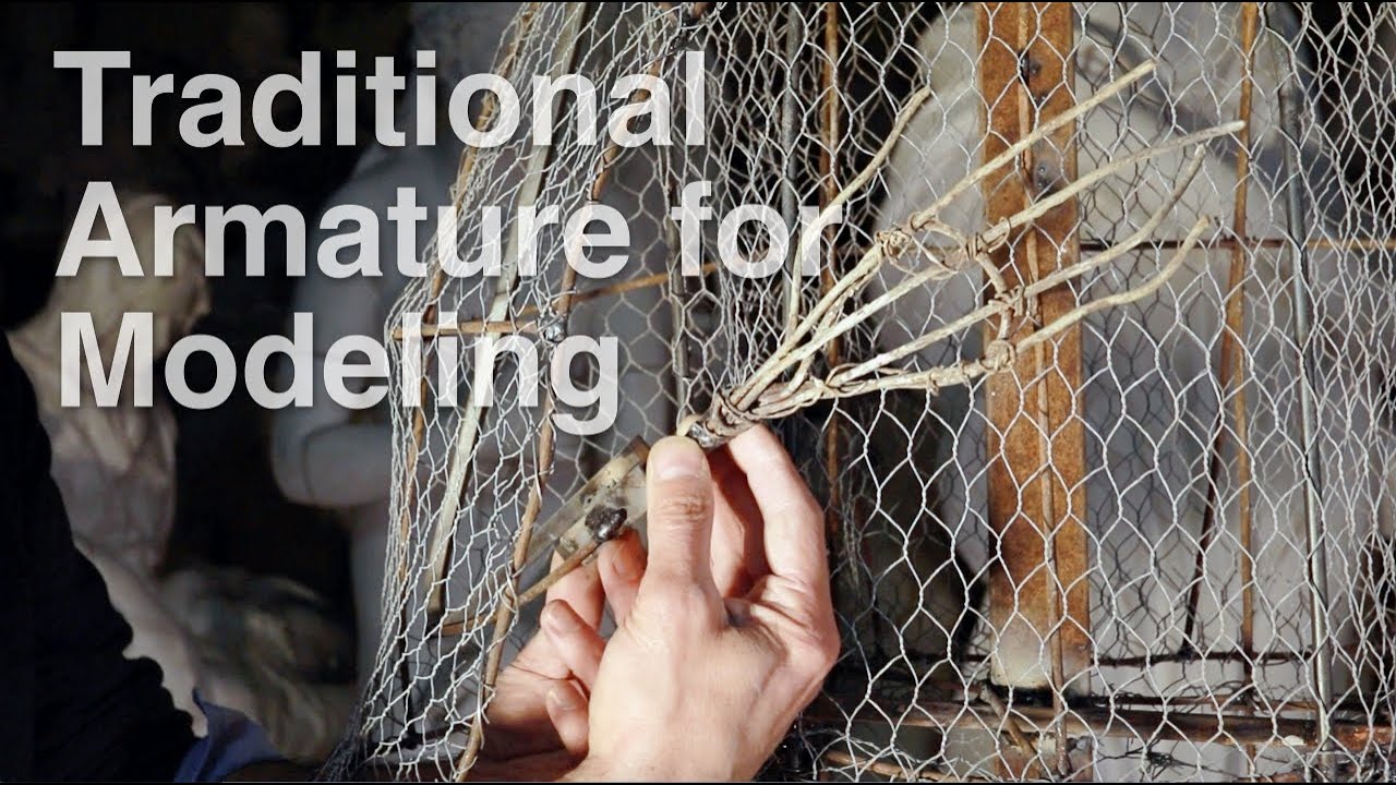 Traditional Armature for Modeling - YouTube