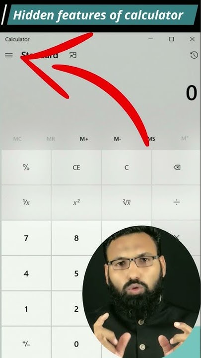 Hidden features of windows calculator!#shorts #MakiZon - YouTube