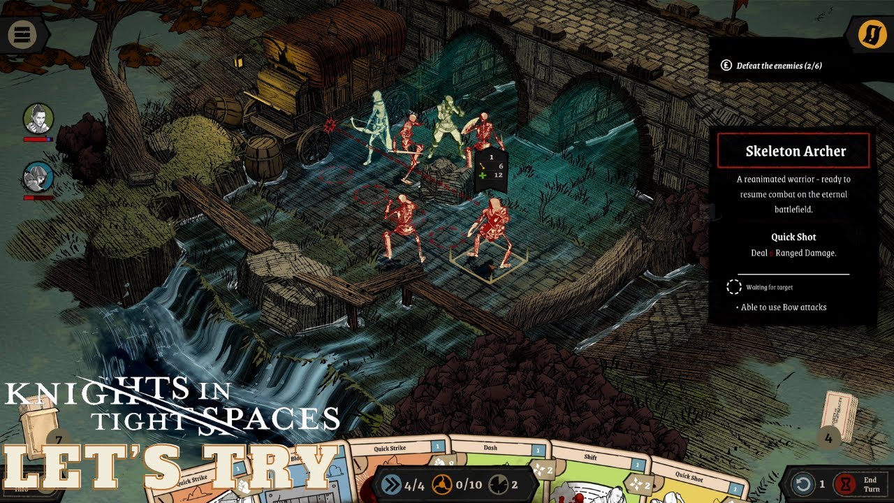 Let's Try - Knights in Tight Spaces (DEMO) - A Turn-Based Tactical Card ...