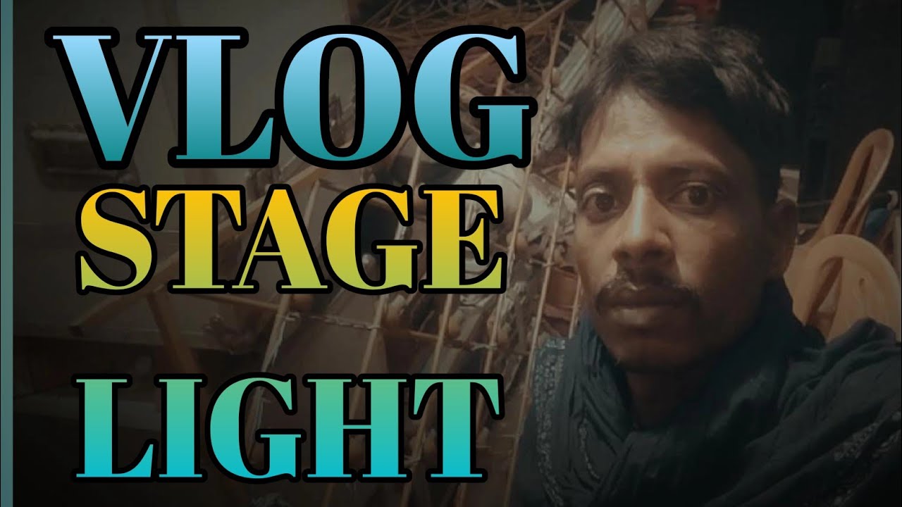 #Aaj ham log Mistri log# Stage 👍Light Complete Kar diye - YouTube