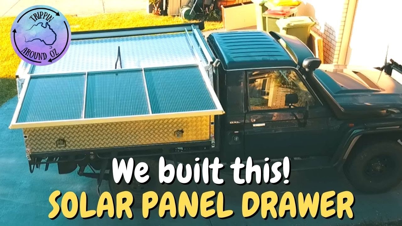 510w Slide Out Solar Drawer!!!! How did we make it and how does it work ...