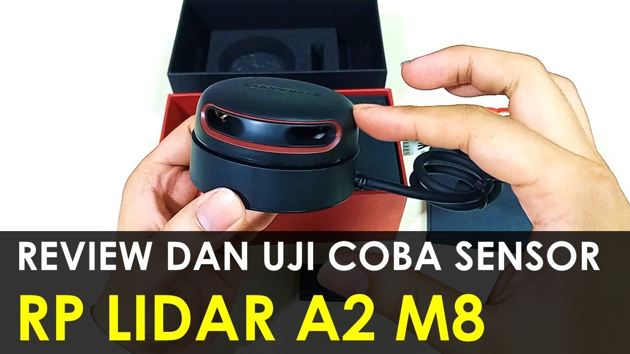 Review dan Uji Coba Sensor RP LIDAR A2 M8 - YouTube