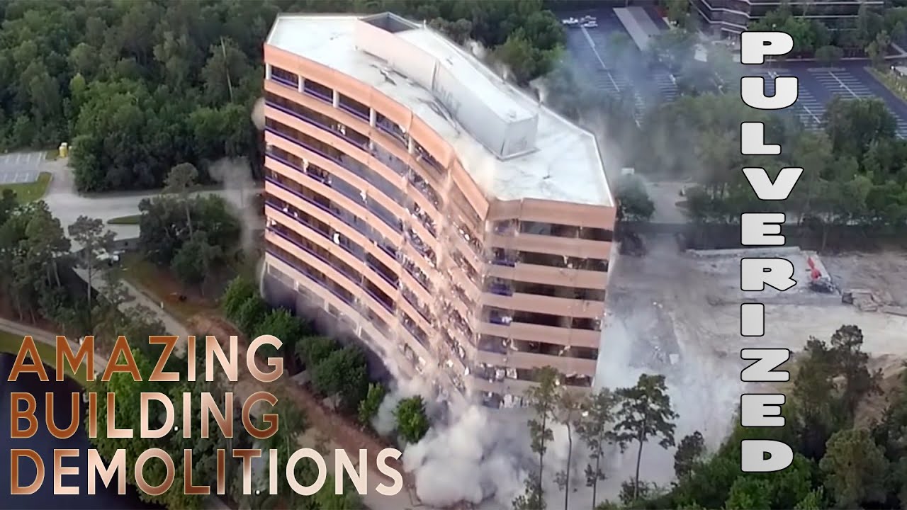 Truly Satisfying! Biggest Building Implosions and Demolition - YouTube