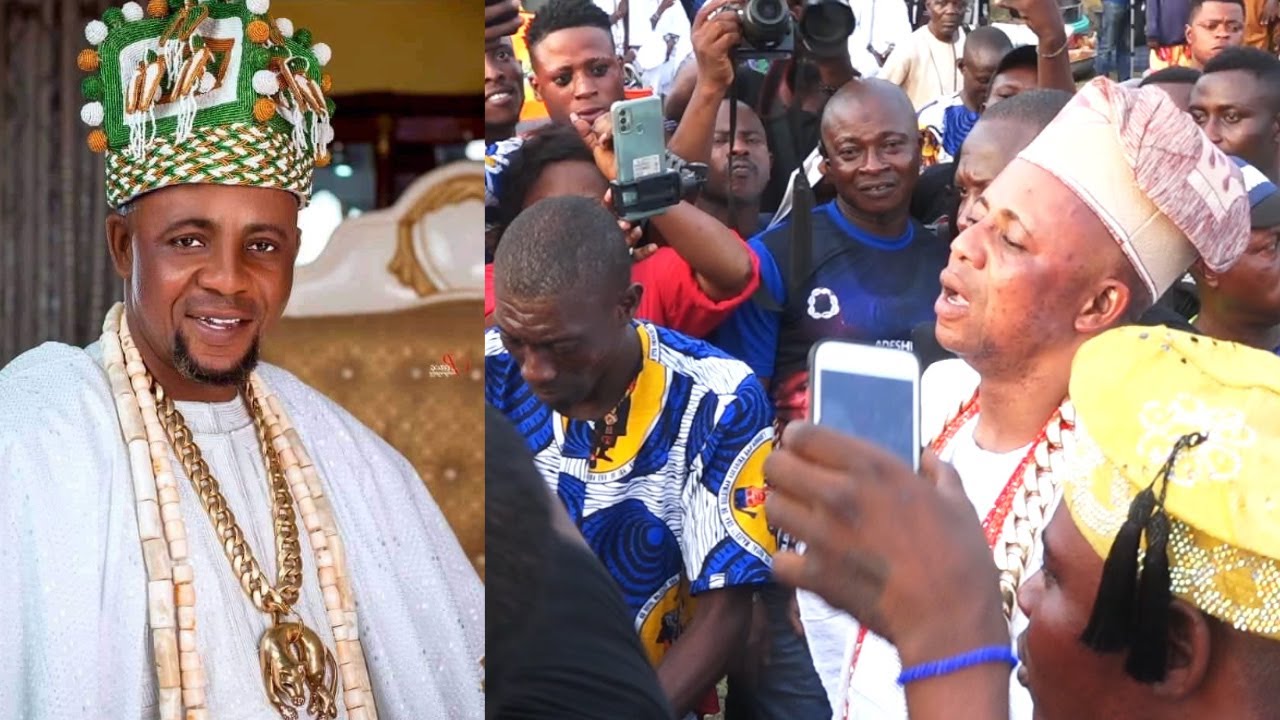 TOO MUCH MONEY:OBA ONIBA OF IBA KINGDOM SHOWCASE HIS MULTI-MILLION ...