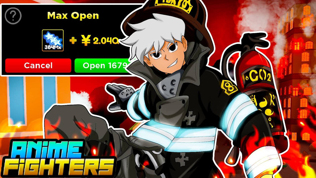 ABRI VÁRIOS INVENTÁRIOS COM SUPER LUCKY NO NOVO MAPA DO ANIME FIGHTERS ...