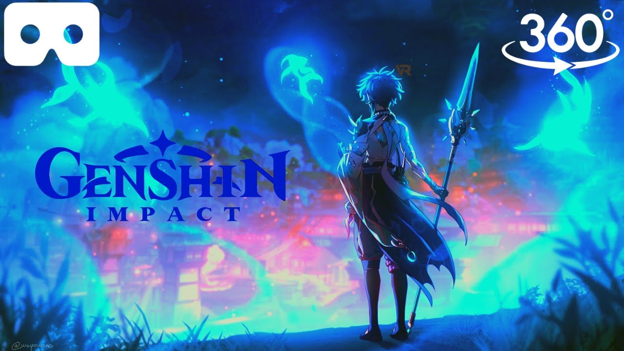 GENSHIN IMPACT in VR 360° | 3D Virtual Reality Experience - YouTube