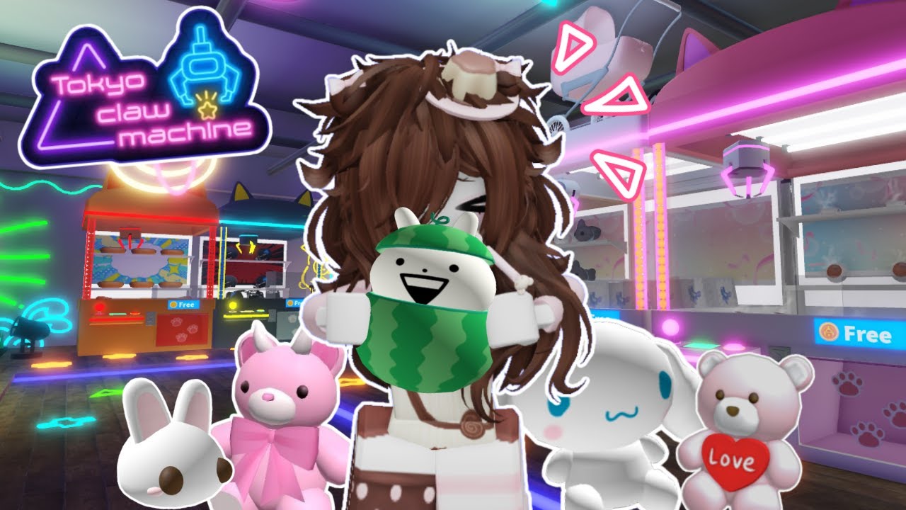 ROBLOX TOKYO CLAW MACHINE WINS!!! - YouTube