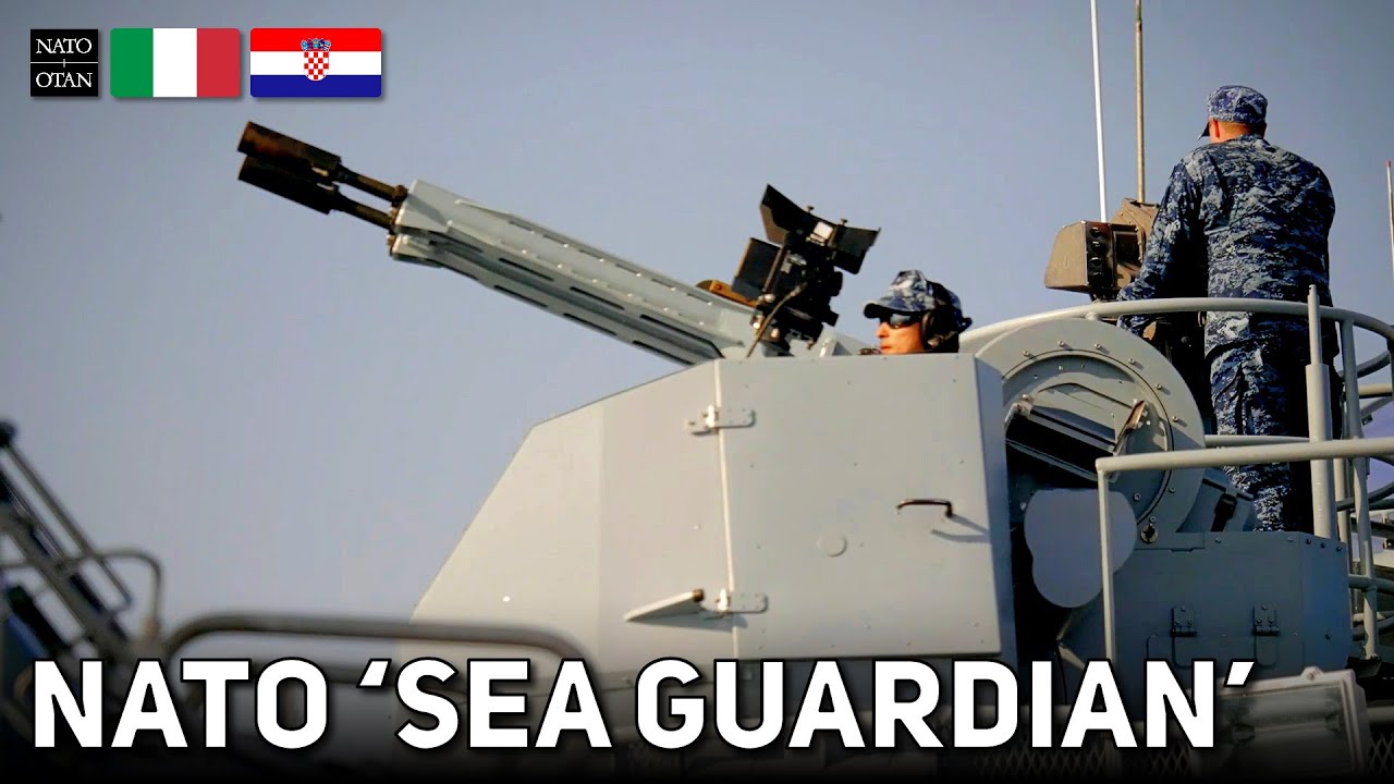 NATO Sea Guardian | Maritime Security Operations | Mediterranean Sea ...