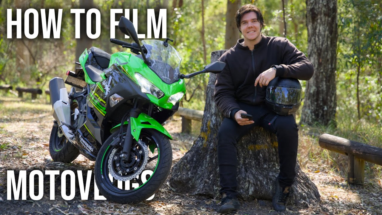 How To Film a MotoVlog with the Ninja 400 - YouTube