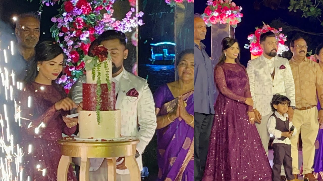 11 വർഷത്തെ പ്രണയ സഭല്യലം cake മുറിച്ചു ആഘോഷിക്കുന്ന അശ്വിനും ഫെബയും ...