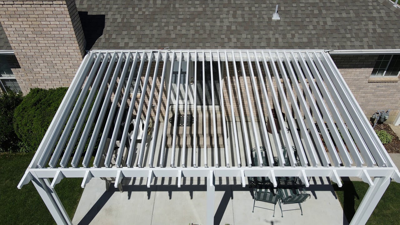 Sundance Louvered Roof Sun, Shade or Shelter anytime you want - YouTube