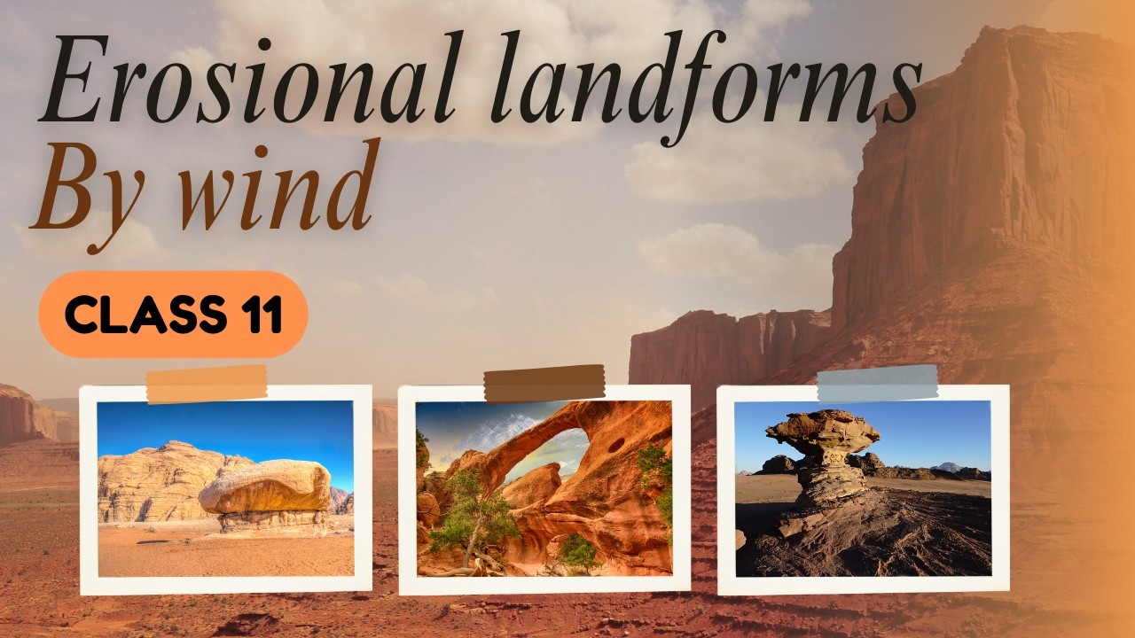 Erosional landforms made by wind - Landforms and Their Evolution ...