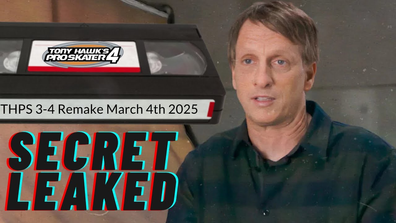 Tony Hawk has a SECRET 🤫 March 4 2025 - YouTube