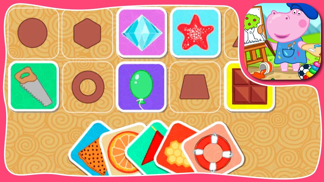 Hippo Mini-games for kids #8 | GAMES FOR KIDS | AnyGameplay - YouTube