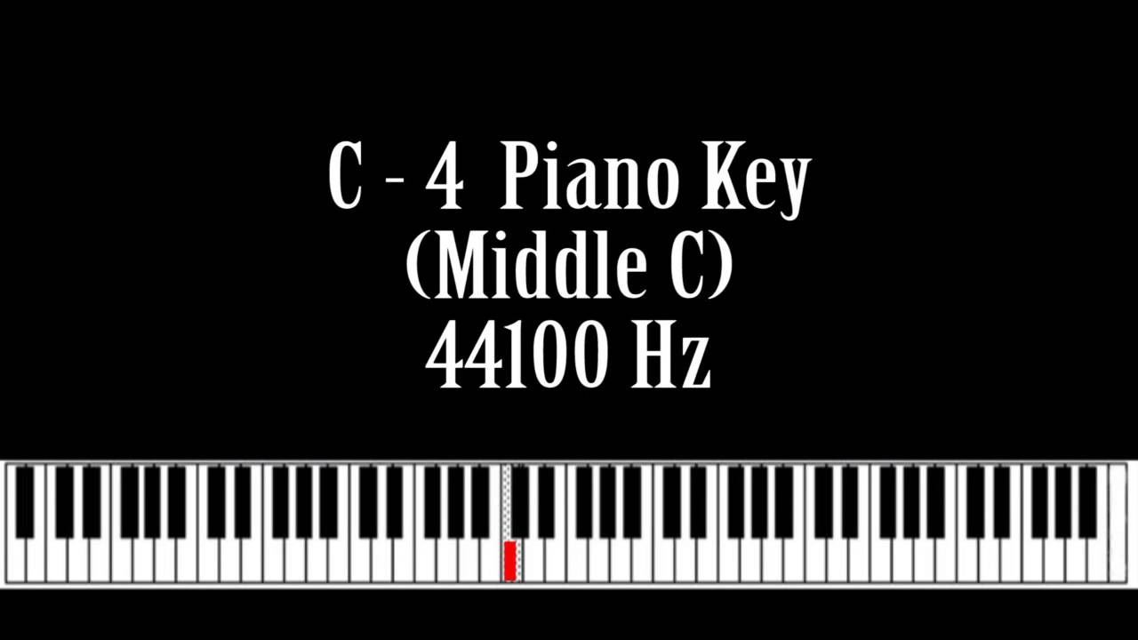 Middle C 4 Piano Key Note Sound Effect Free High Quality Sound FX Middle C 4 Piano Key Note Sound Effect Free High Quality Sound FX