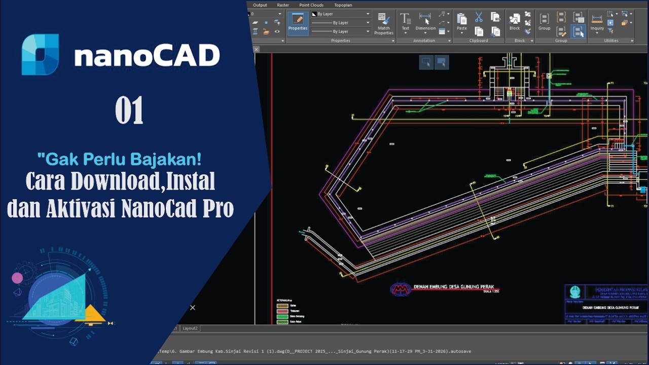 01 Tutorial NanoCAD Cara Download, Instal dan Aktivasi NanoCAD Pro ...