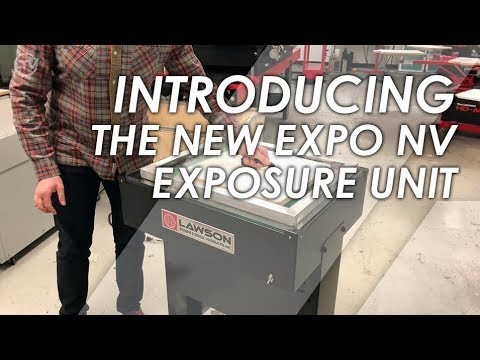 Expo-NV Screen Printing Exposure Unit: Simple, Compact & Easy to Use ...